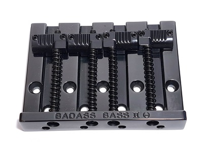 BADASS BASSⅡ Bk Grooved Saddle