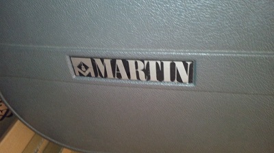Martin 70's Blue Case