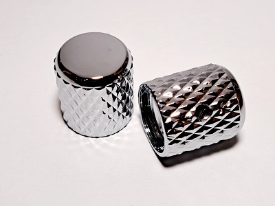 Heavy Knurl Barrel Knob Cr